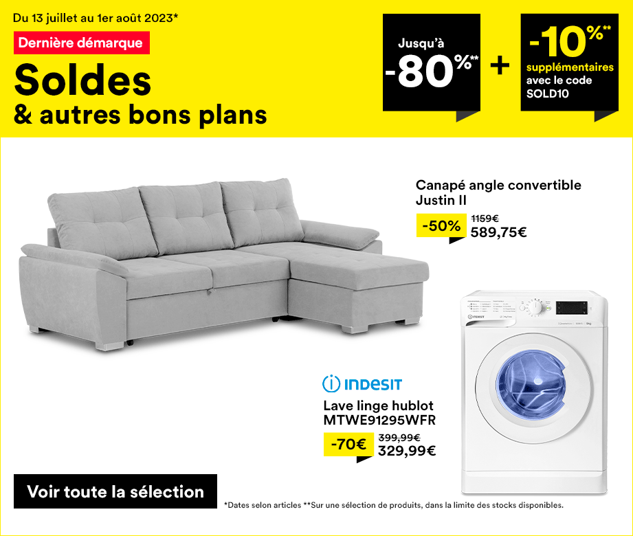 Magasins BUT : achat meubles (canapé, lit, matelas, table, salon et ...