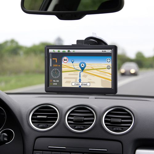 Navigation Gps 7 Pouces Guidage Vocal Mises a Jour Cartographiques Gratuites Pour Voitures