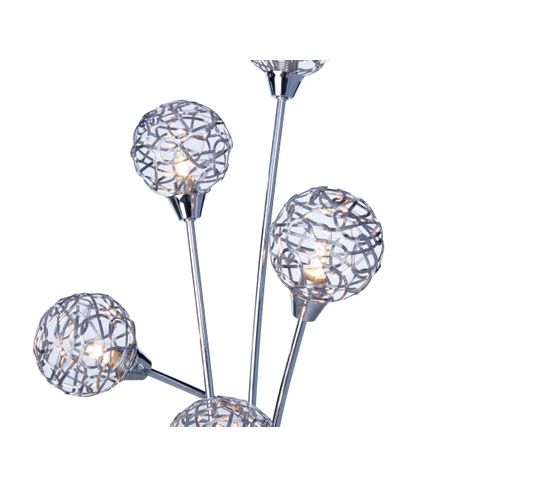 Lampadaire ANTHY Chrome - Lampadaire BUT