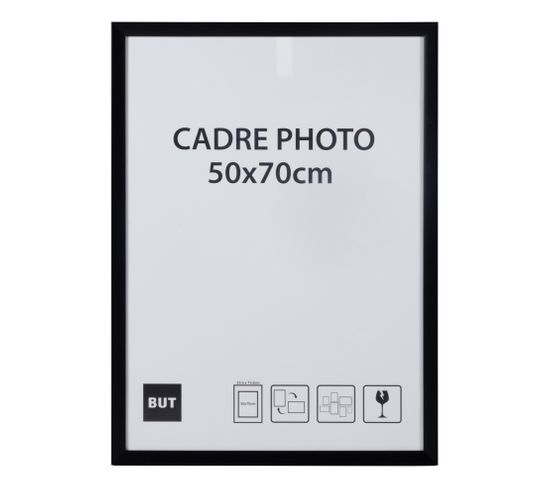 Cadre Photo Noir 50x70