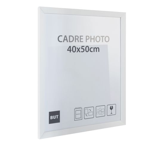 Cadre photo 40x50 cm Blanc - Cadre photo - Pêle mêle BUT