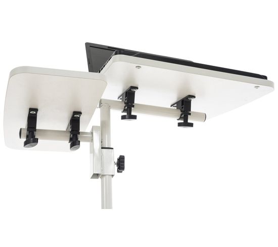 Pupitre Table D'appoint Pour Ordinateur Portable Sur Roulettes En Bois ...