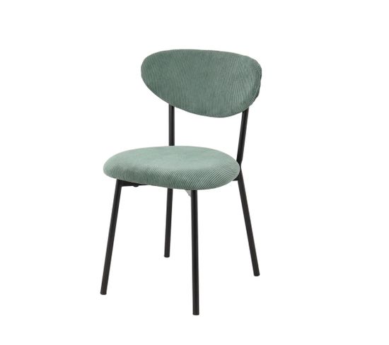 Chaise Velvet Vert - Chaise BUT