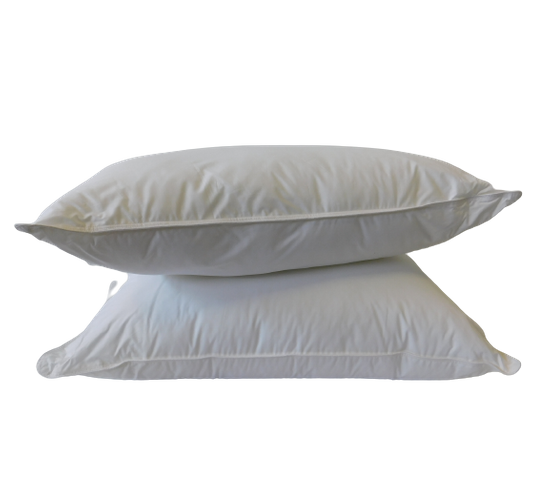 Lot De 2 Oreillers Ferme Coton Percale - 45 X 70 - 900grs Ball Fiber ...