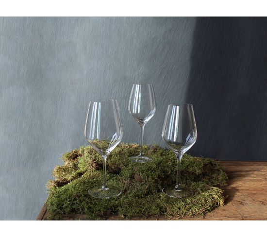 Coffret de 6 verres à vin 48cl ZENITH Transparent - Verre BUT