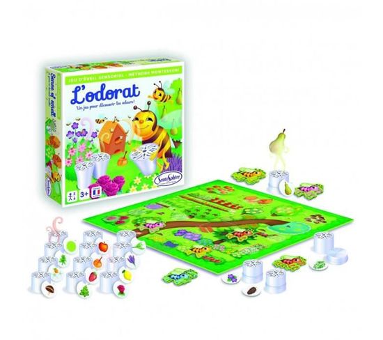 Jeu De Société Sentosphere Jeu Sensoriel L'odorat Pour Enfant - Jeux de ...