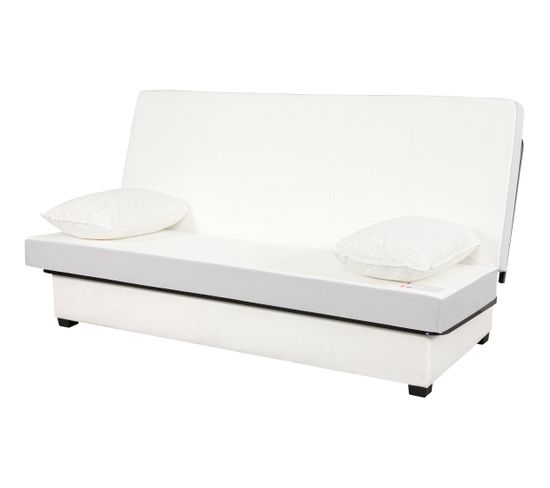 Banquette lit clic clac SIMMONS FEELING 35 KG 130 cm sans housse - Banquette Clic-clac BUT