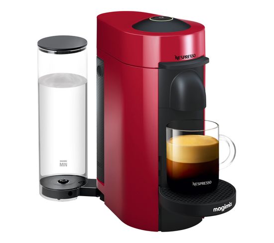 Machine à café Nespresso MAGIMIX Vertuo Plus rouge 11389 - Toutes les ...
