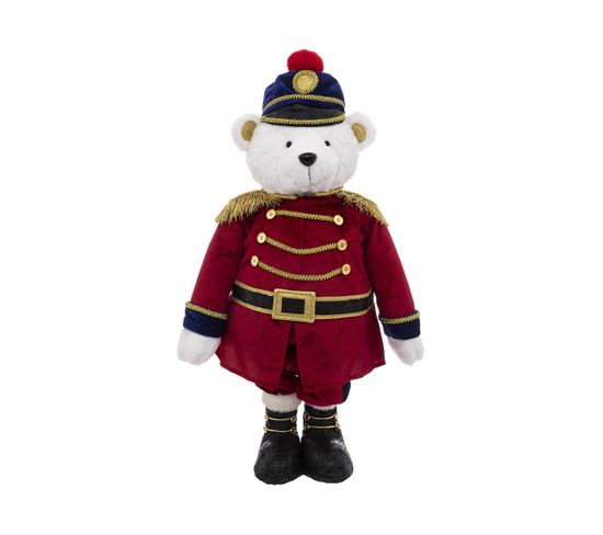 Déco De Noël Casse-noisette Télescopique En Habit Rouge H Maxi 105 Cm ...