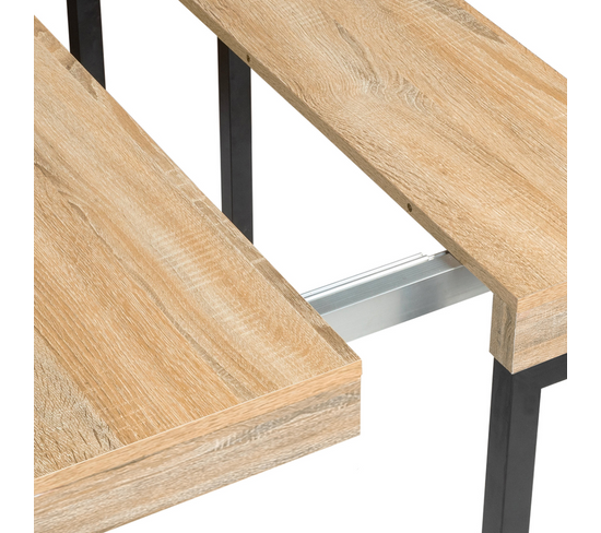 Table Console Extensible Toronto 14 Personnes 300 Cm Design Industriel ...