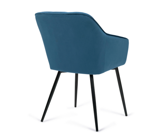 Lot De 2 Chaises De Salle à Manger, Fauteuils De Table Mady En Velours ...