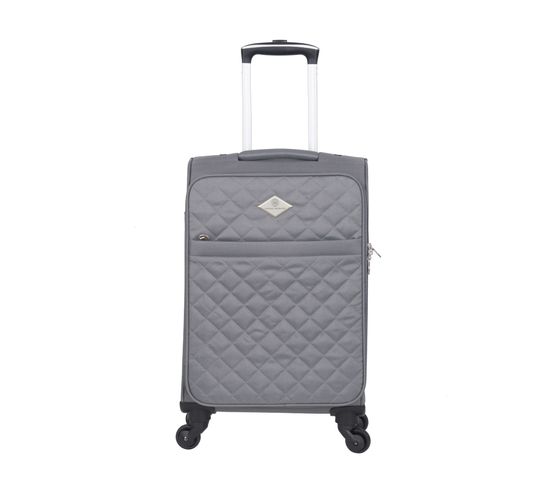 Valise Cabine Polyester Lilas 4 Roulettes 57 Cm - Valise - Sac de ...