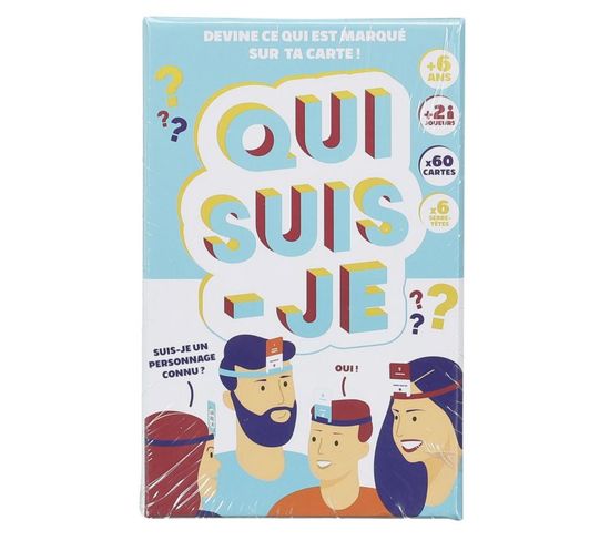 Jeu De 60 Cartes "qui Suis-je" 13cm Multicolore - Jeux - Jouets BUT