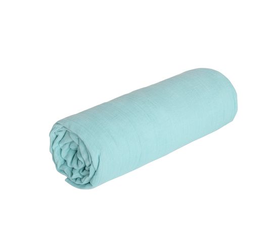 Drap Housse Joy Gaze De Coton 140x190cm - Drap housse BUT