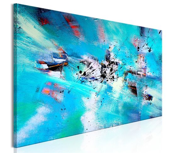 Tableau Snow Fun Narrow 120 X 40 Cm Multicolore - Tableau - Toile BUT