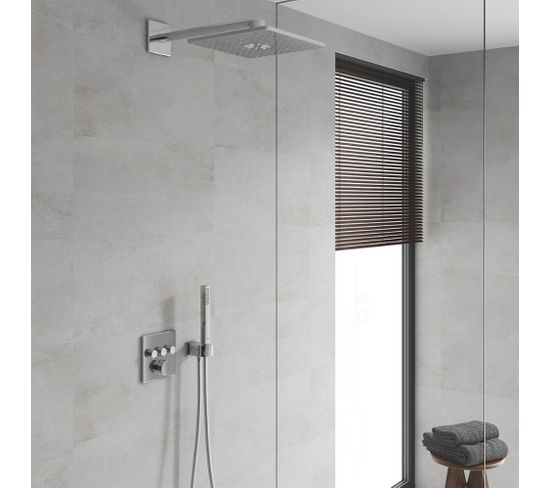 Grohe Ensemble Douche Encastrable Smartcontrol Avec Nettoyant Robinetterie Grohclean - Colonne ...