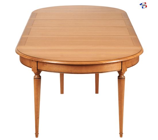 Table Ronde 120 Cm Avec 4 Rallonges, Chêne Massif - Table BUT