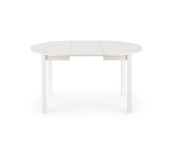 Table De Salle à Manger Ronde Blanche Avec Rallonge Carene - Table BUT