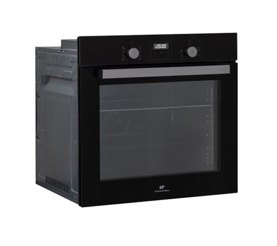 Four Encastrable Catalyse - Chaleur Pulsée - F80cbix - Noir Et Inox - L59,5 X H59,6 X P 54,68cm ...