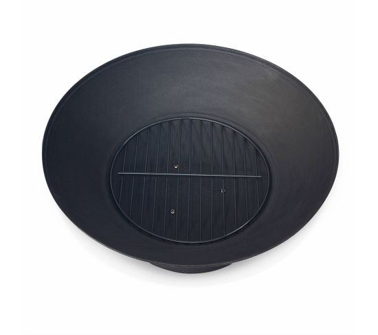 Braséro Bois Ø56cm - Lavo Noir - Chauffage Extérieur En Fonte. Feu De ...