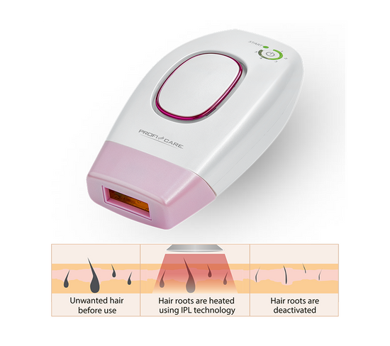 Epilateur à Lumière Pulsée PC-ipl 3024 Rose - Epilateur - Epilation ...