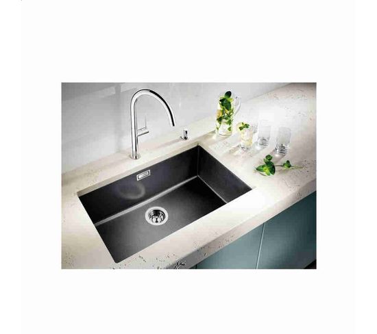 Evier À Encastrer 46cm Silgranit Anthracite - 523442 - Evier BUT