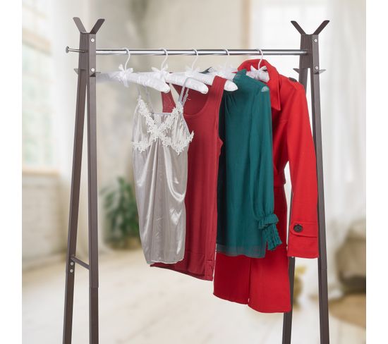 Cintre En Satin Blanc En Set De 15 - Cintre et crochet BUT