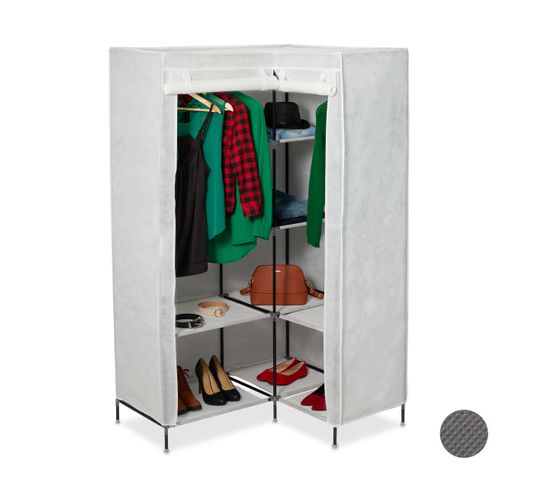 Armoire De Coins En Tissu - Portant et penderie BUT