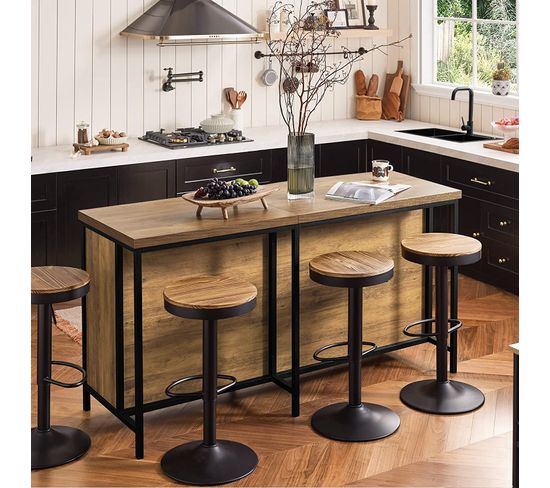 Placard De Cuisine Buffet De Rangement Armoire De Cuisine Avec 2 Portes ...