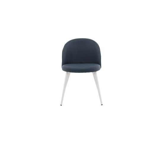 Chaise Velvet 50x57x77 Cm Bleu - Chaise BUT