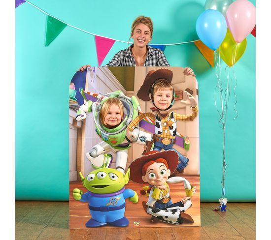 Figurine En Carton Passe Tête Toy Story Hauteur 100 Cm - Anniversaire ...