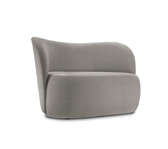 Canapé "saamit", 2 Places, Gris, Bouclé - Canapé BUT