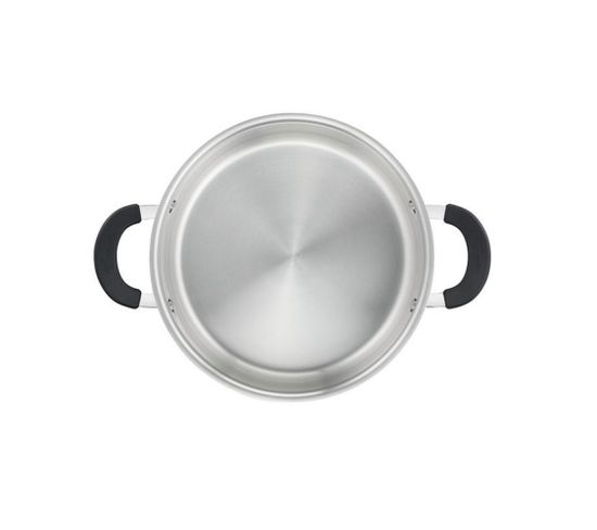 Faitout Inox 24cm Avec Couvercle - 12896031624 - Casserole - Poêle - Wok BUT