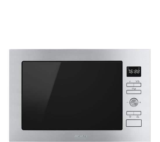 Micro-ondes encastrable SMEG FMI425X Elementi Inox - Micro-ondes BUT