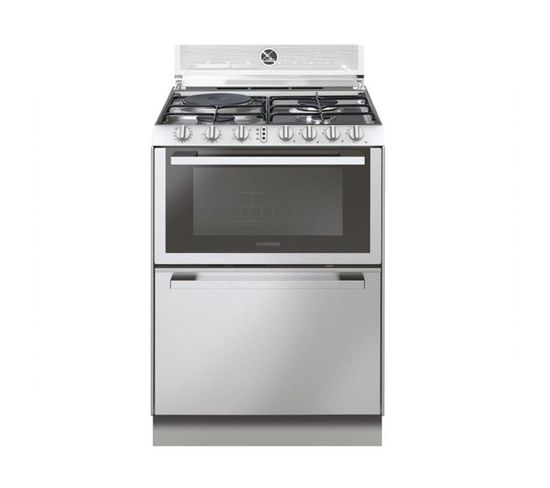 Trio Cuisinière Mixte Combiné Lave-vaisselle Inox - Tr631nox/1 ...