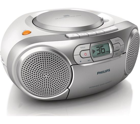 Radio Cassette Cd Portable Silver - Az127/12 - Radio CD-K7 BUT