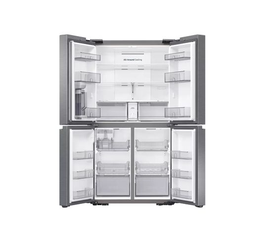 Réfrigérateur Multi-portes Inox, 649L, Froid Ventilé, Distributeur Eau ...