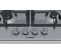 Table gaz BOSCH PGP6B5B90 4 foyers - Plaque gaz BUT
