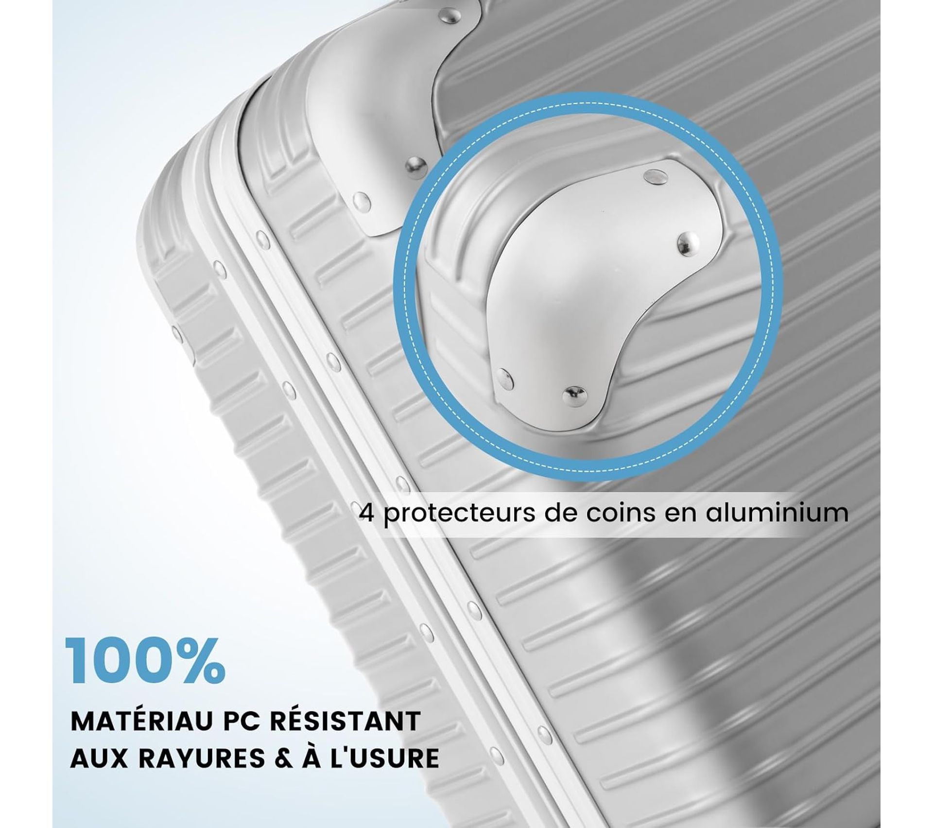 Bagage à Main 16" à Roulettes Avec Serrure Tsa, Valise Coque Rigide ...