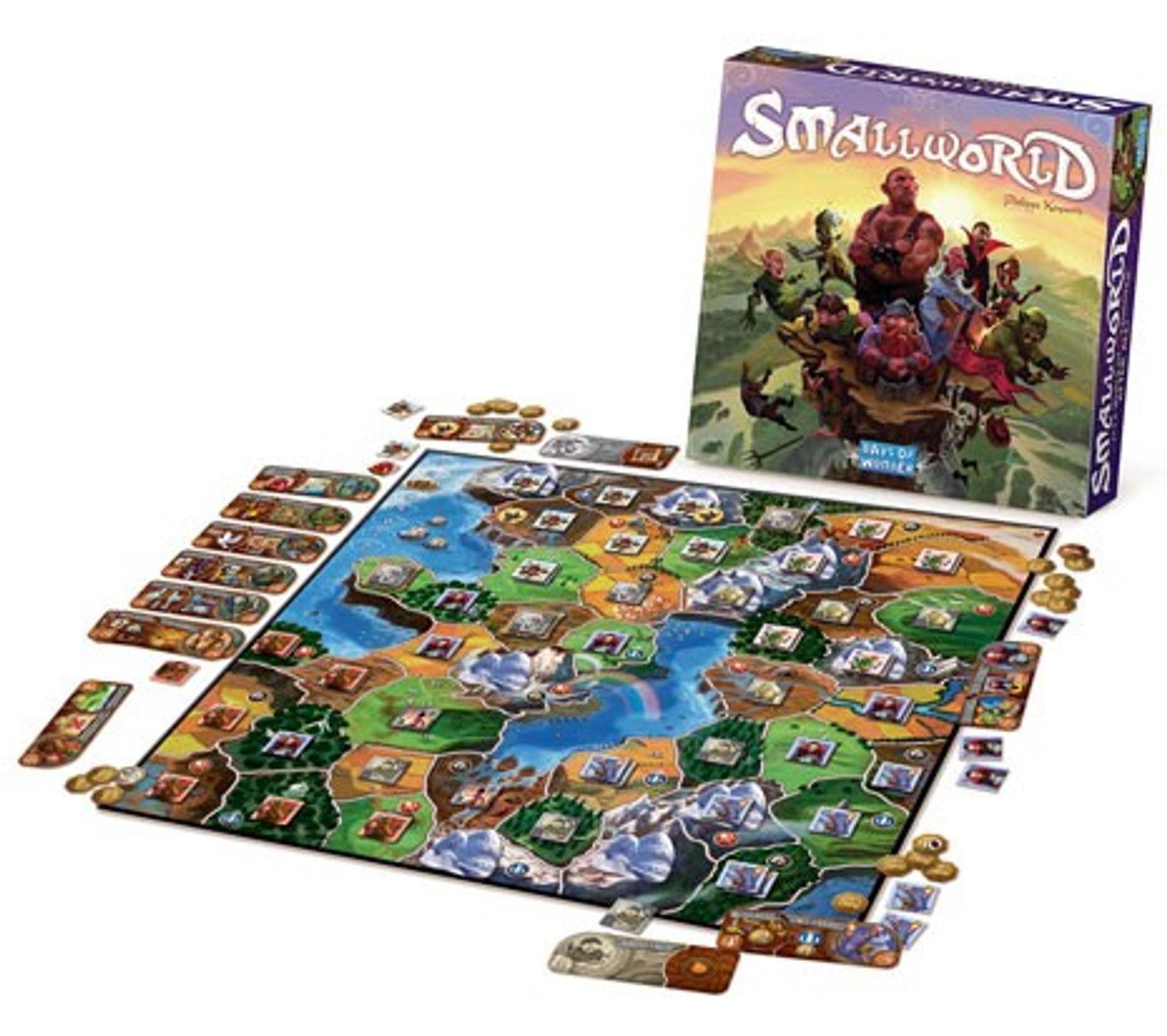 Jeu De Société Small World Jeu De Stratégie Stratégique A Partir De 8 ...