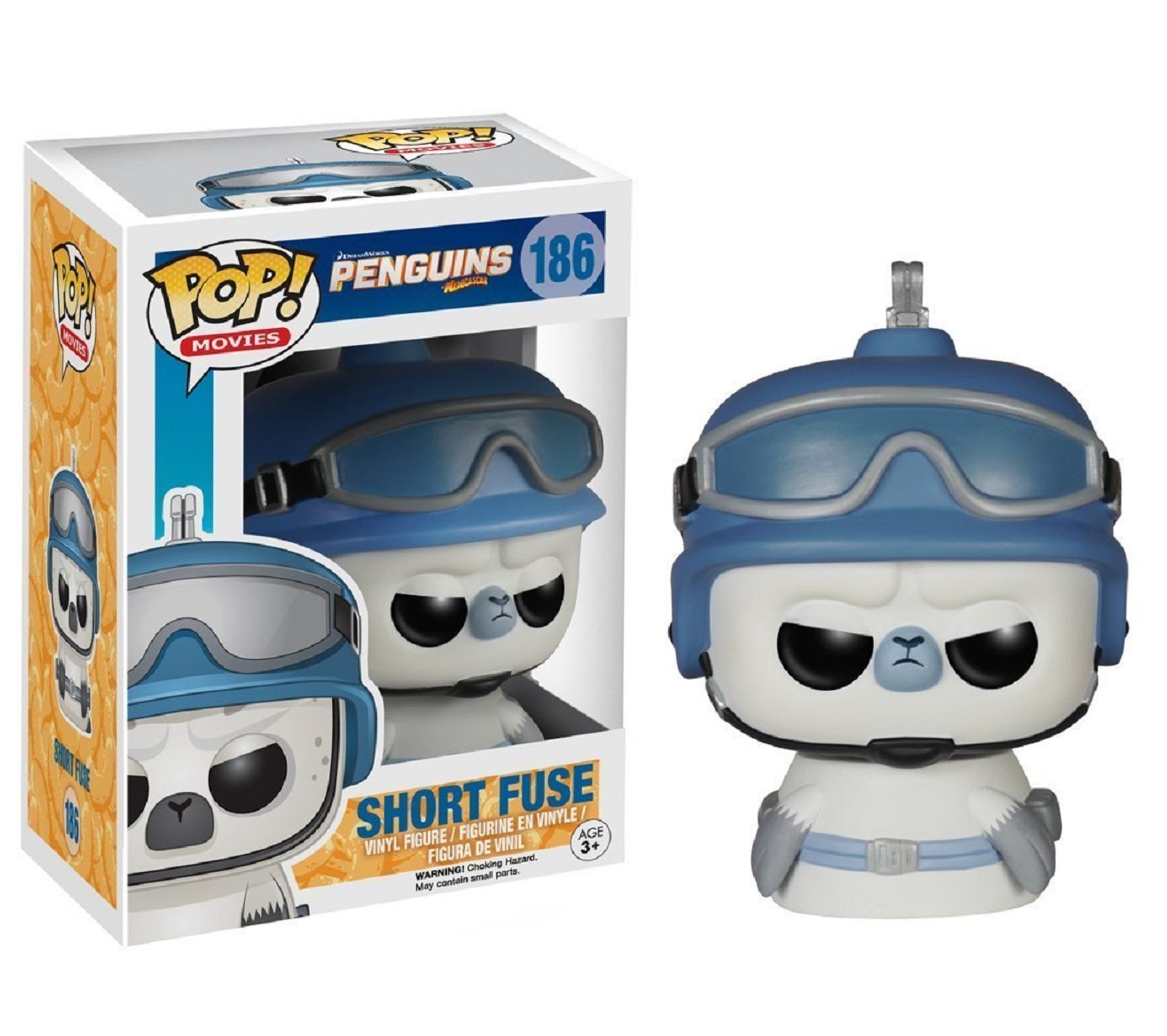 Les Pingouins De Madagascar Pop! Vinyl Figurine Short Fuse 9 Cm - Jeux ...