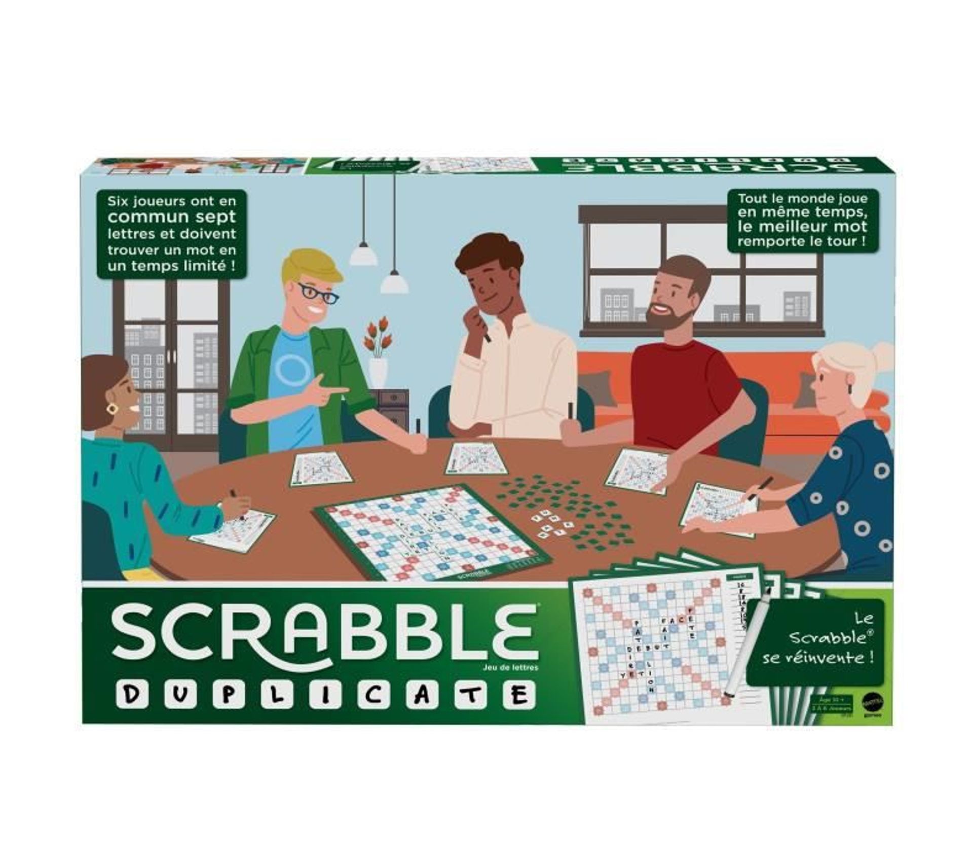 Jeu De Société Scrabble Duplicate - Jeux - Jouets BUT