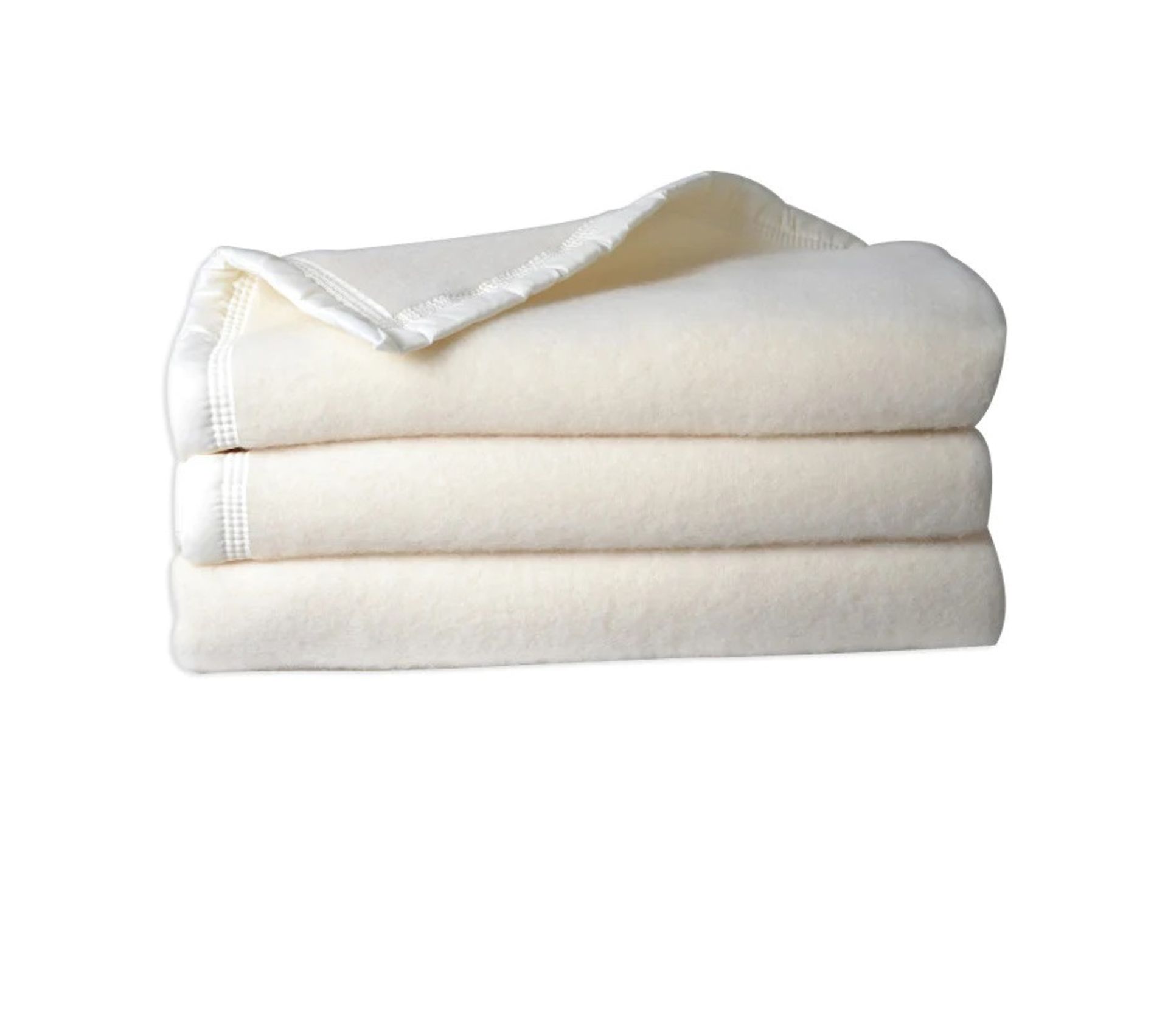 Couverture Pure Laine Volma 220x240 Naturel - Couverture BUT