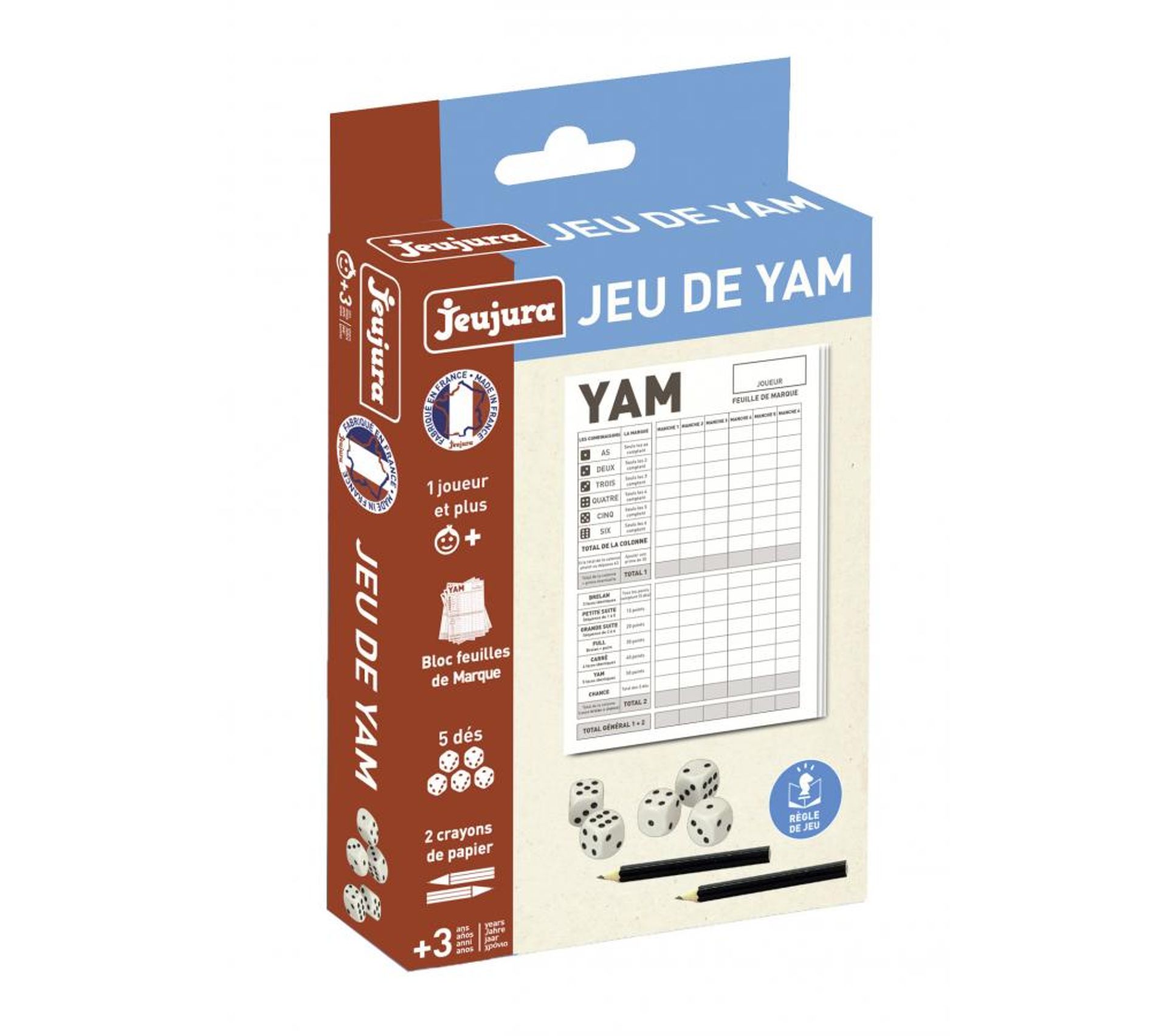 Jeu De Yam Avec Bloc De Feuilles Et Crayons - BUT