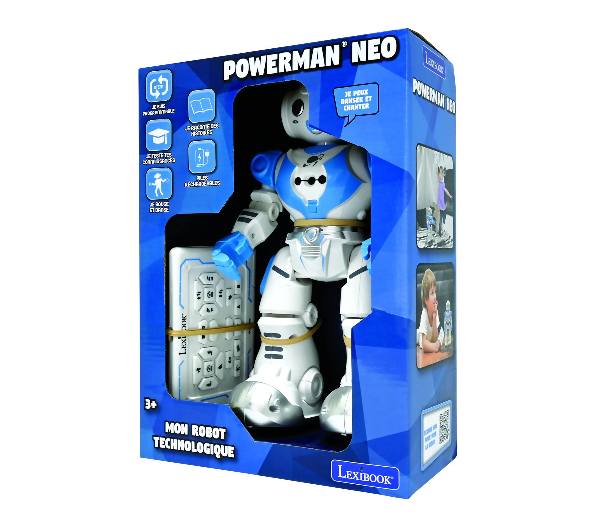 Powerman® Neo Robot Programmable Avec Dance, Histoire, Musique, Démo ...