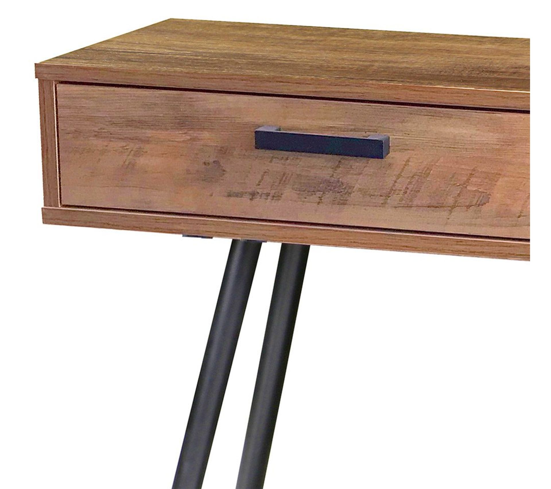 Console Pied Métal 1 Tiroir Hampton - Table console BUT