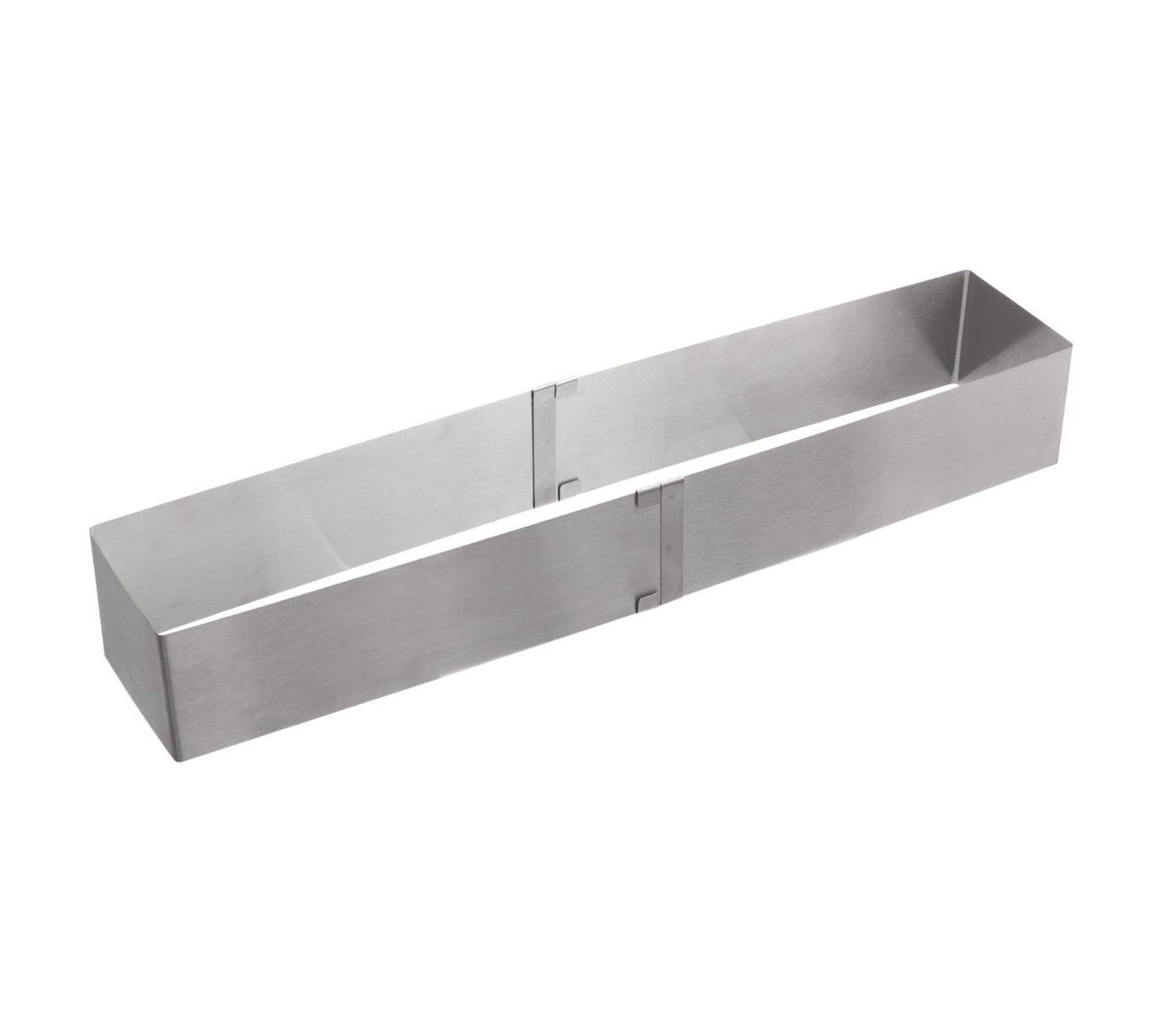 Moule À Cake En Inox "extensible" 25cm Argent - Moule à gâteau ...