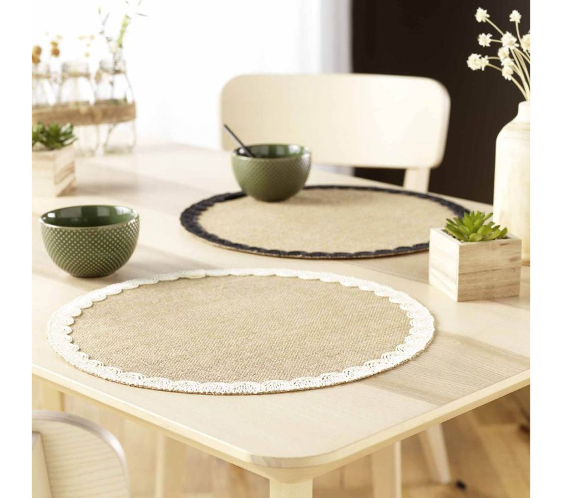 Set De Table Rond Action