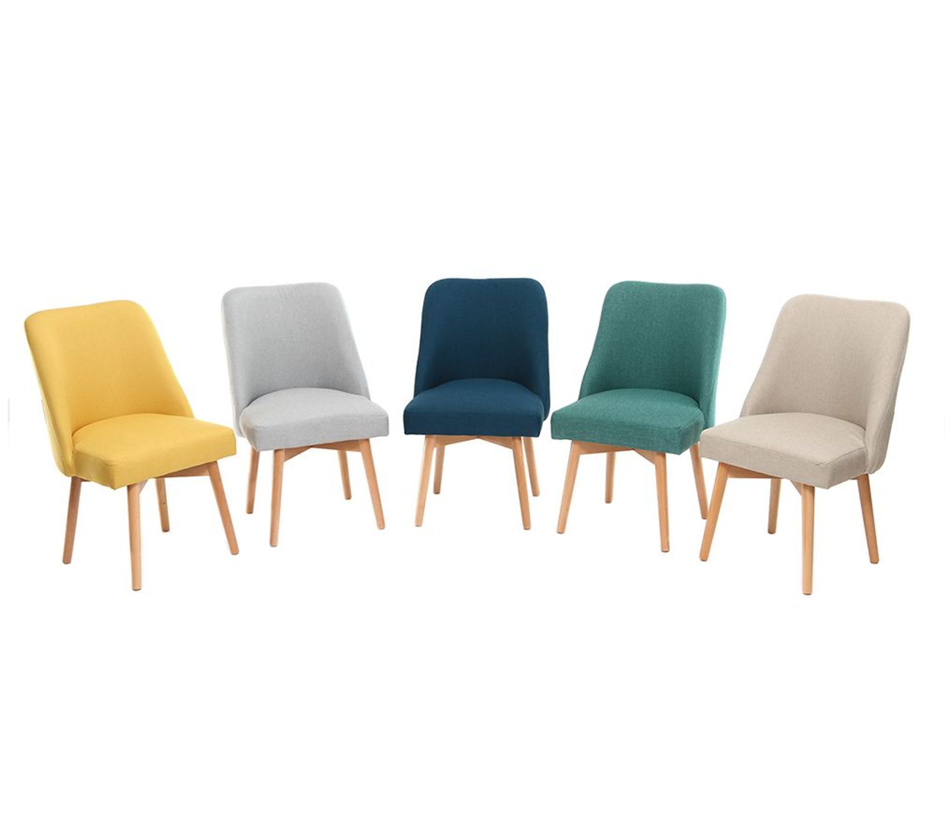 Chaise Scandinave Tissu Naturel Pieds Bois Clair Liv - Chaise BUT