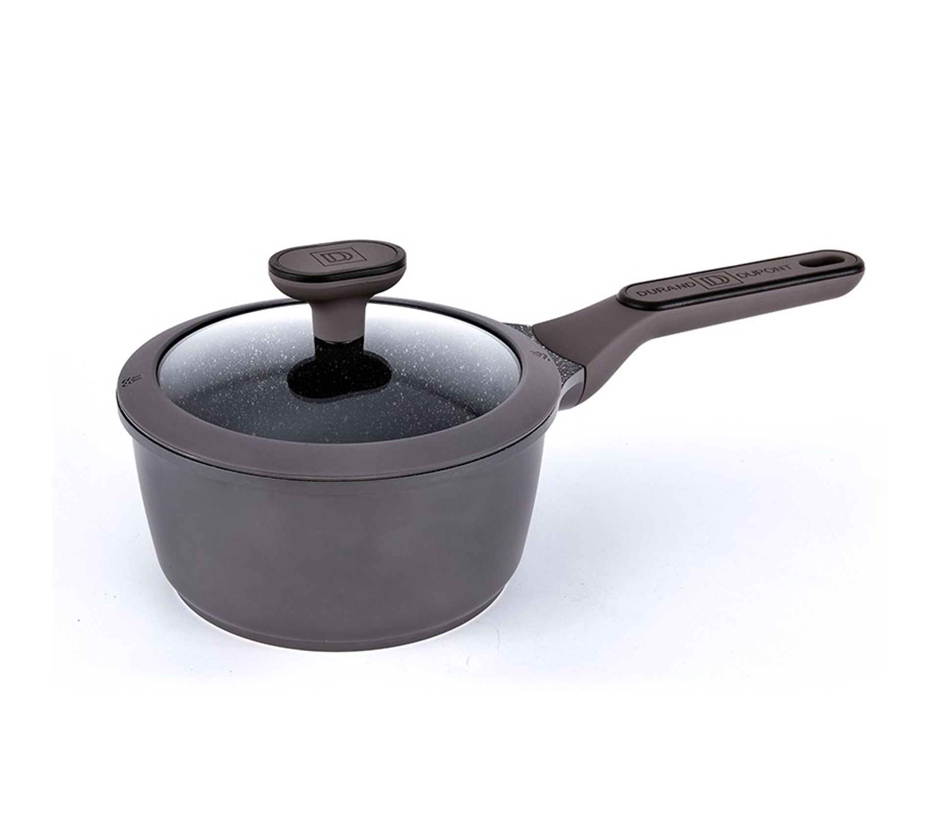 Casserole 18 Cm En Fonte D'aluminium Avec Couvercle Sycamore Cas18tfi De Kitchencook - Casserole ...